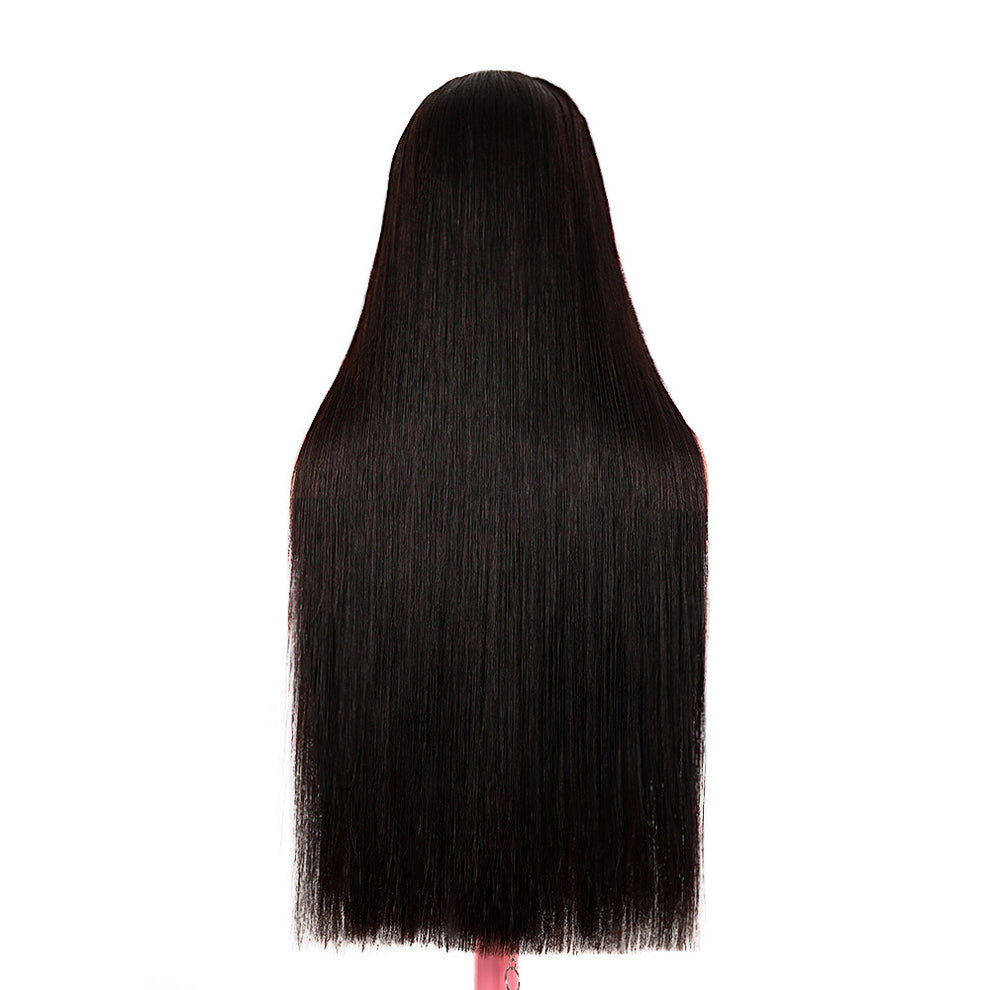 Black Beauty Hair 13X4 HD SDD Straight Lace Front Wig ...