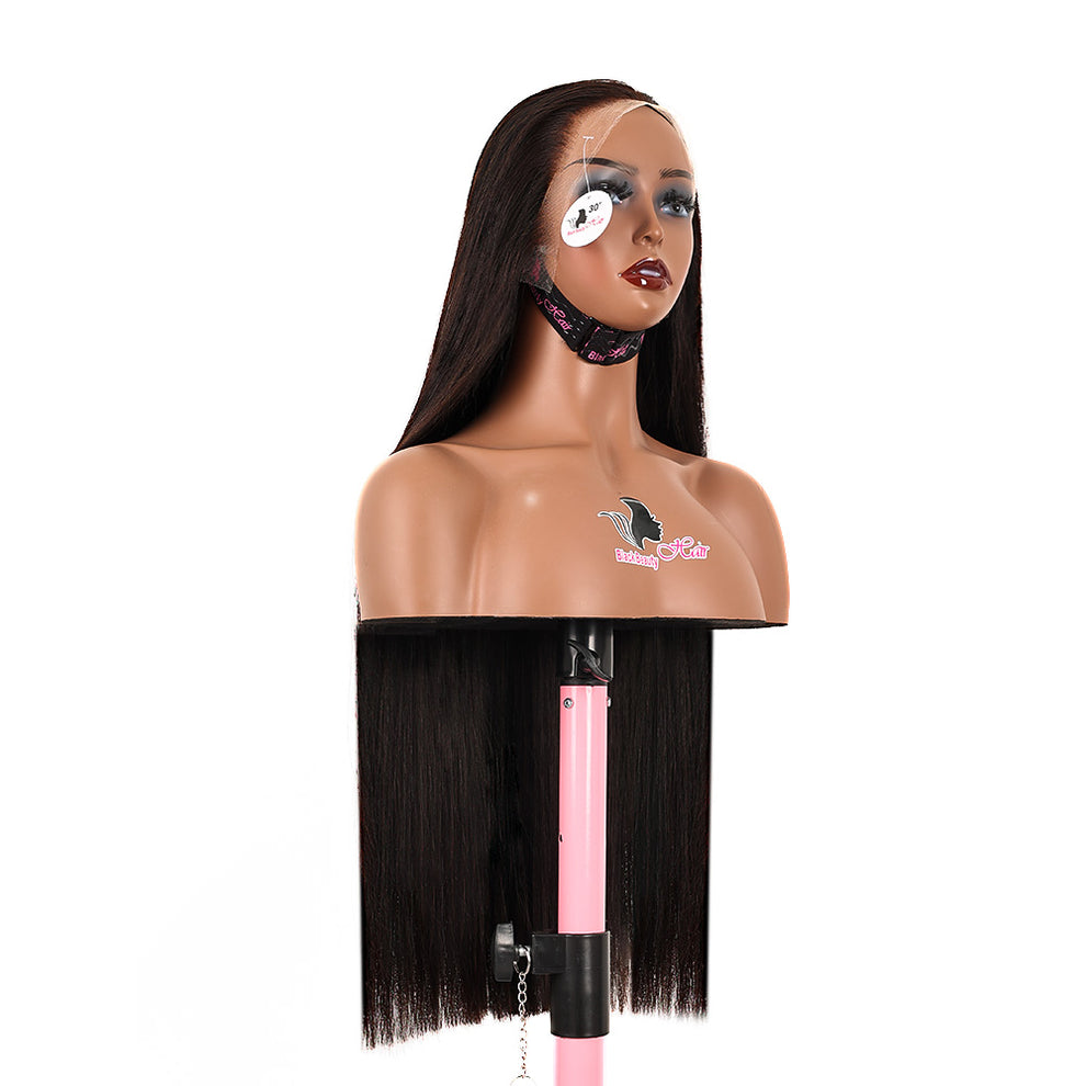 Black Beauty Hair 13X4 HD SDD Straight Lace Front Wig ...